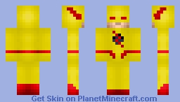 reverse flash Minecraft Skin