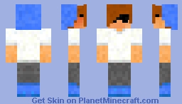 The Diamond Hit Minecraft Skin