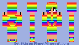 Rainbow Minecraft Skin