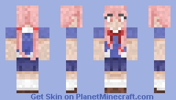 【Mirai Nikki】 Yuno Gasai (Future Diary) Minecraft Skin
