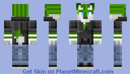 Anthropomorphic Punk Minecraft Skin
