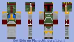 Boba Fett Minecraft Skin