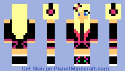 Rockstar Girl Minecraft Skin