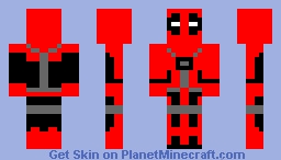 Deadpool Minecraft Skin