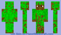 Tree Man Minecraft Skin