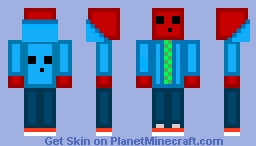 red slime Minecraft Skin