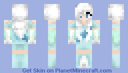 Elsa Frozen Minecraft Skin