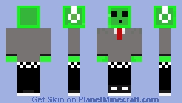 Green Slime Minecraft Skin