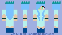 Ice Princess Minecraft Skin