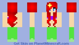 Ariel (the little mermaid Minecraft Skin