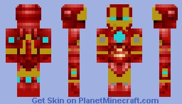 Iron Man ss Minecraft Skin