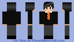 Harry Potter series: Harry Potter Minecraft Skin