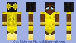 Blaze Girl Minecraft Skin