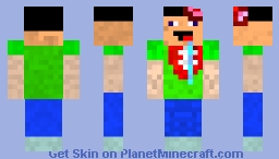 derp zombie Minecraft Skin
