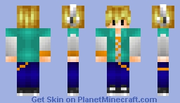 Editied Kagamine Len Minecraft Skin