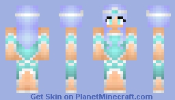 blue queen Minecraft Skin