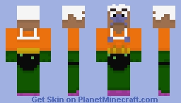 Mermaid Man Minecraft Skin