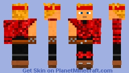 Legend of dragoon - Dart Minecraft Skin