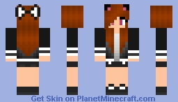 neko girl Minecraft Skin