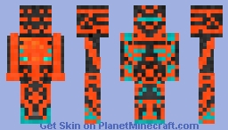 killer the robot Minecraft Skin
