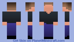 Male Shading Template Minecraft Skin