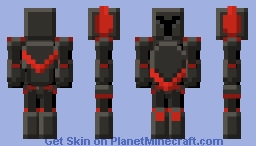 Black Knight Minecraft Skin