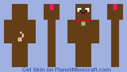 Brown Dog Minecraft Skin