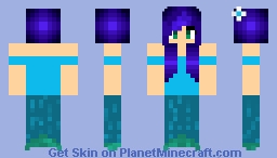Mermaid Minecraft Skin