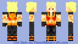 DBZ me skin Minecraft Skin