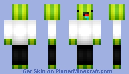 Clothed Melon Minecraft Skin