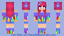 Music girl Minecraft Skin