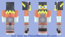 Gantz/Guntz (Klonoa) Minecraft Skin