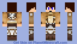Attack on titan recruit Minecraft Skin
