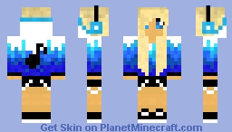 Blue DJ Minecraft Skin