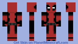 Deadpool Minecraft Skin