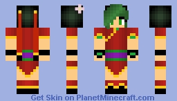 Firecracker Jinx [LEAGUE OF LEGENDS] Minecraft Skin