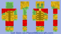Greek Spartan Slime Minecraft Skin