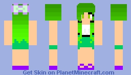 Green Minecraft Skin