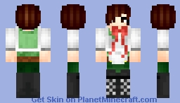 HandleBar Maid - Male Minecraft Skin