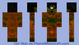 Ork Warrior Minecraft Skin