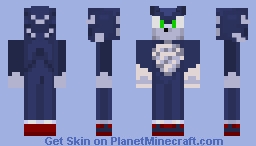 sonic the werehog Minecraft Skin