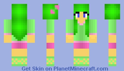 Green Smoothie Minecraft Skin