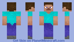 HD Steve Minecraft Skin
