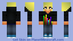 Dj girl Minecraft Skin