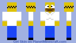 Homer Simpson Minecraft Skin