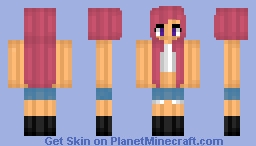 ѕє¢яєтριє Crop Top... Minecraft Skin