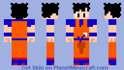 Goku Minecraft Skin