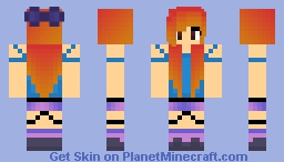 Phoenix Girl Minecraft Skin