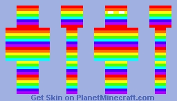 Rainbow Minecraft Skin