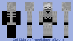 Skeleton mob skin Minecraft Skin